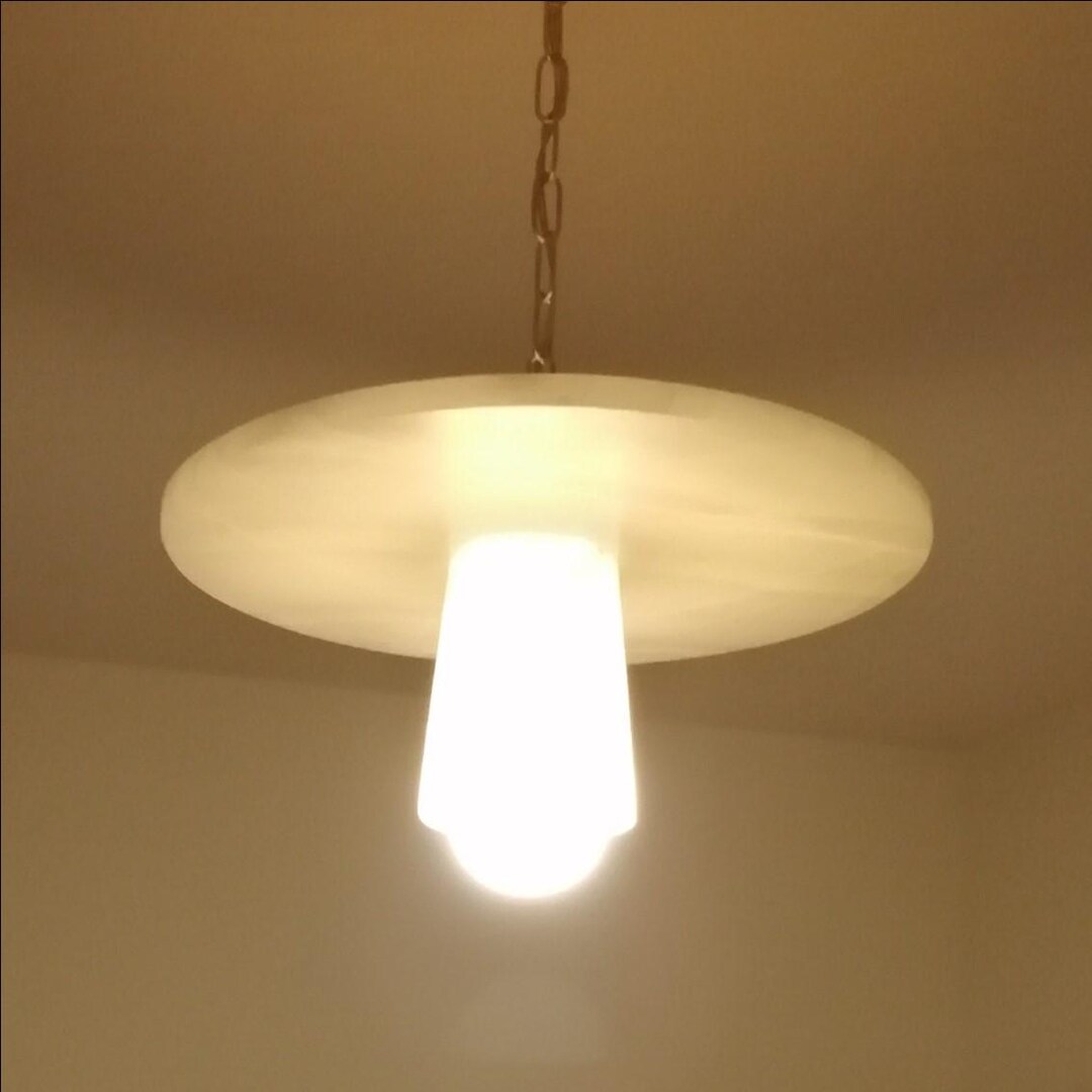 Honey White Alabaster Chandelier, Italian Alabaster Lamp, Marble ...