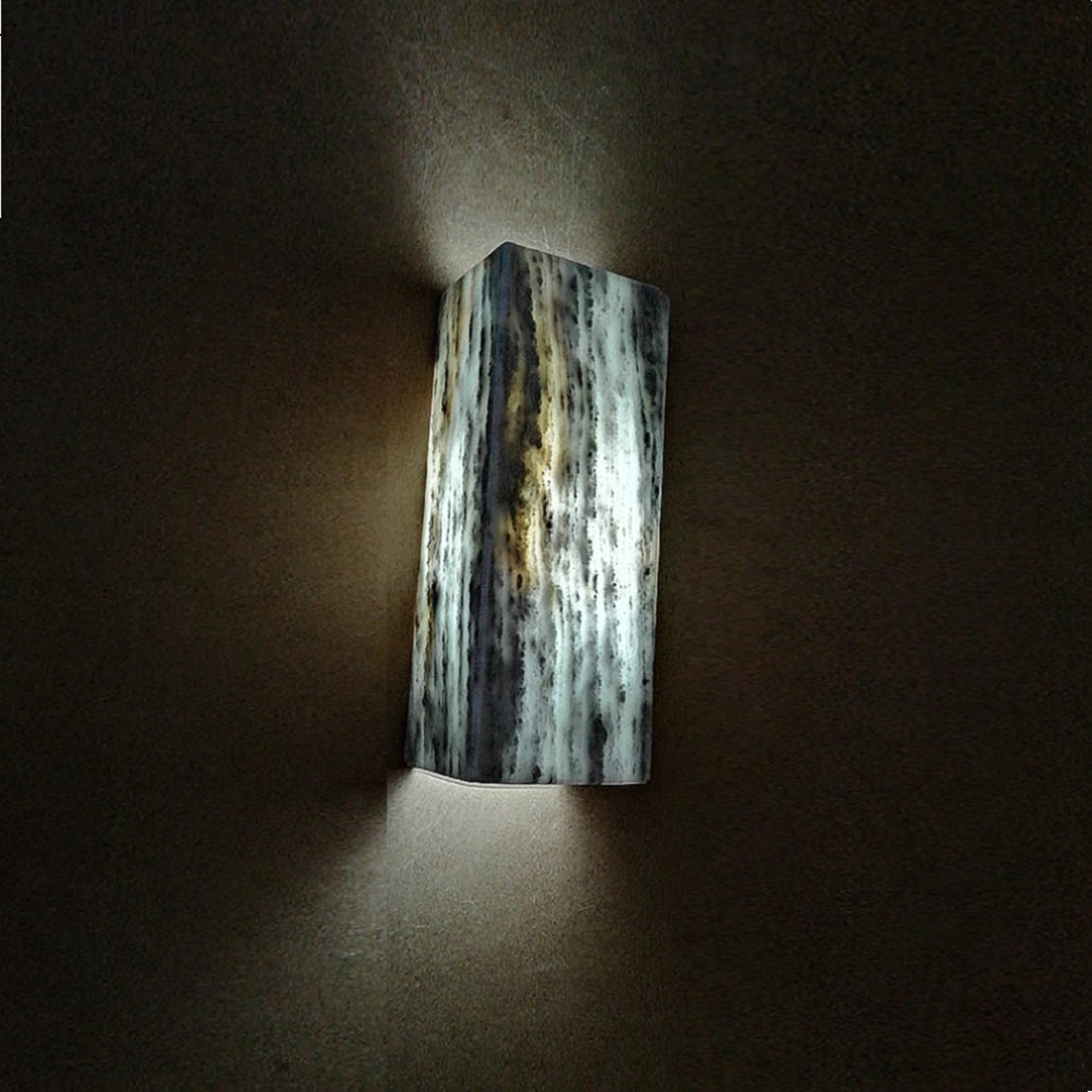 Alabaster Lamp Wall Lighting, Alabaster Wall Sconce, Decorative ...