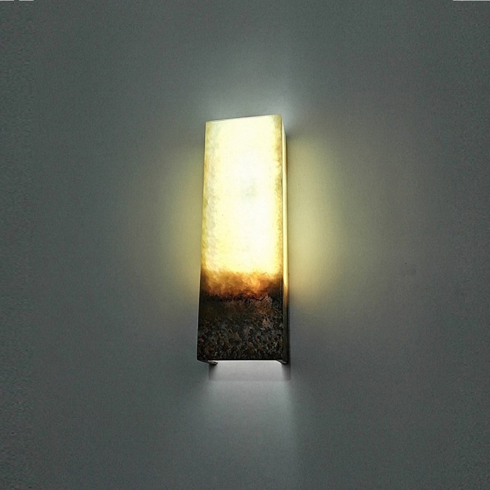 Alabaster Wall Sconce Lighting, Modern Wall Lamp, Stone Lighting ...