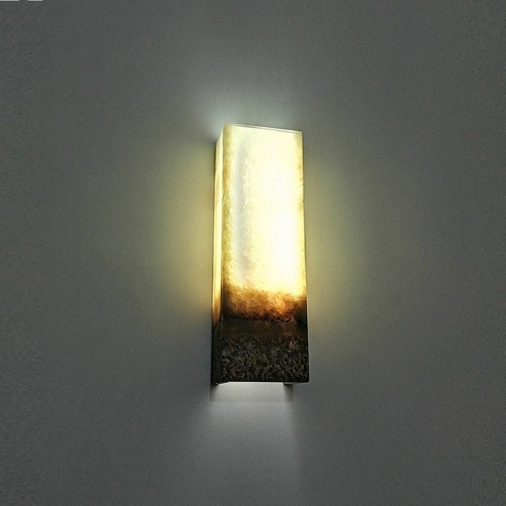 Alabaster Wall Sconce Lighting, Modern Wall Lamp, Stone Lighting ...