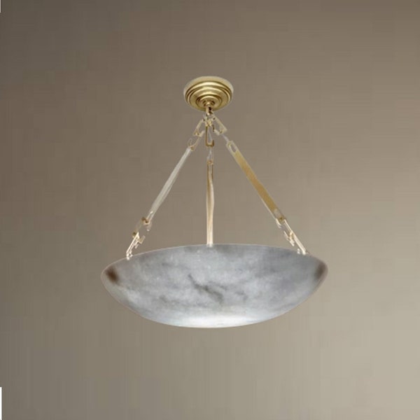 Plaster Pendant Light - Etsy