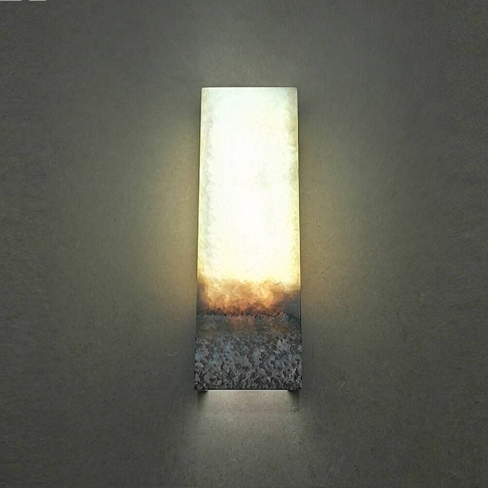 Alabaster Wall Sconce Lighting, Modern Wall Lamp, Stone Lighting ...