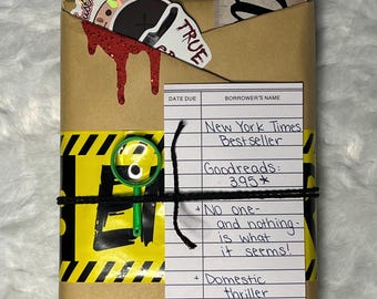 Blind Date With a Book... True Crime Thriller Suspense Mystery - Etsy
