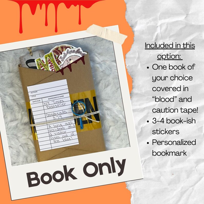 Blind Date With a Book... True Crime Thriller Suspense Mystery - Etsy