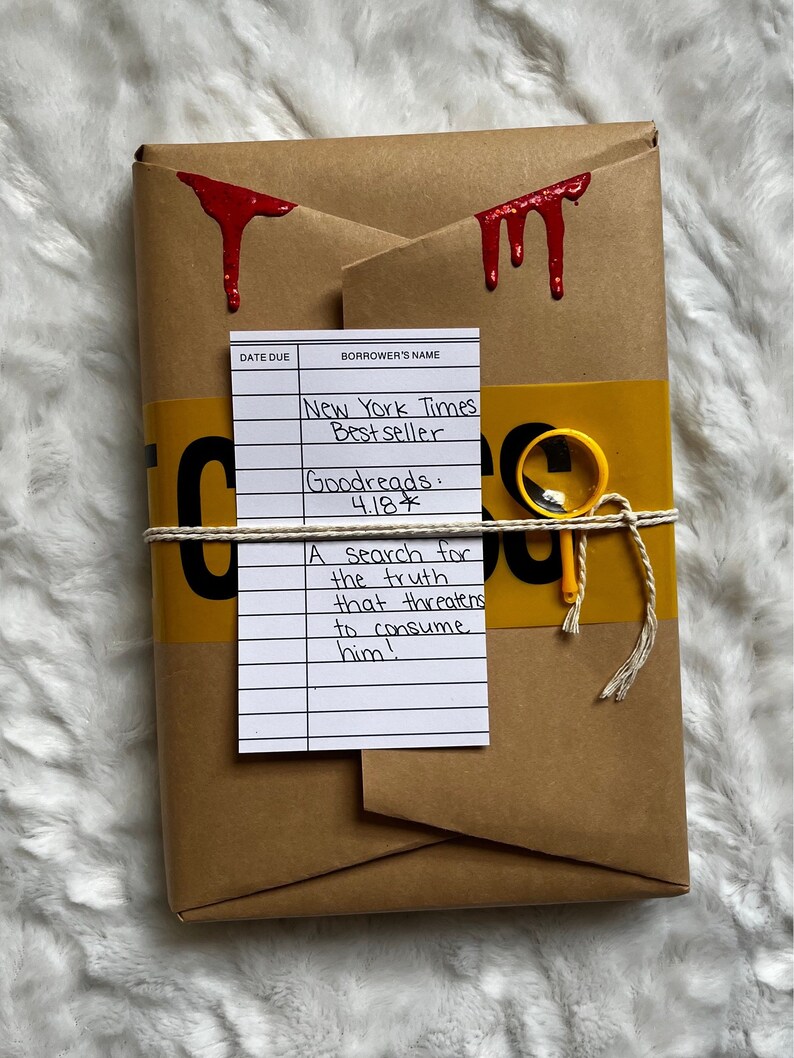 Blind Date With a Book... True Crime Thriller Suspense Mystery - Etsy