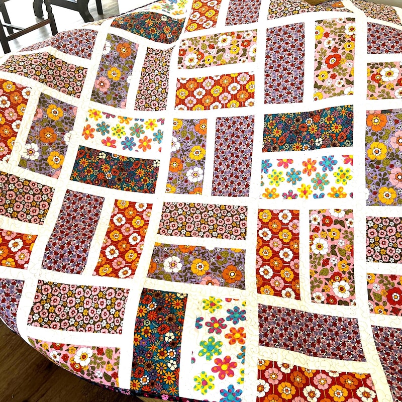 Boho Quilt - Etsy