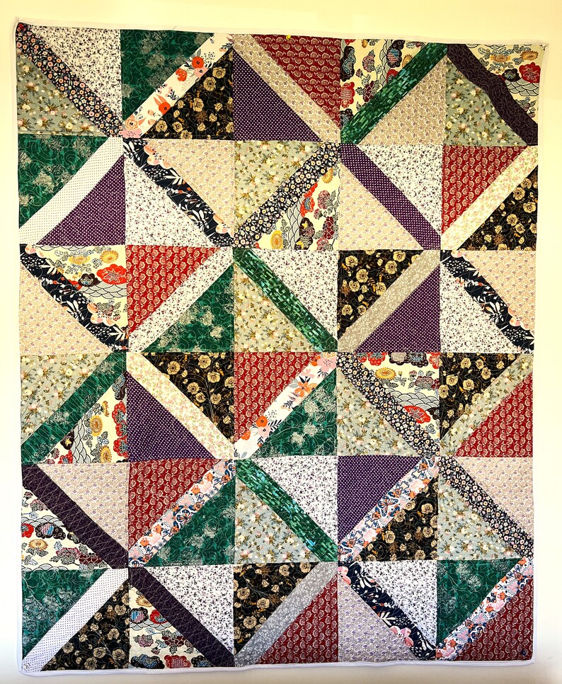 Layer Cake Quilt Pattern: Crisscross QAYG, Beginner Friendly (PDF ...