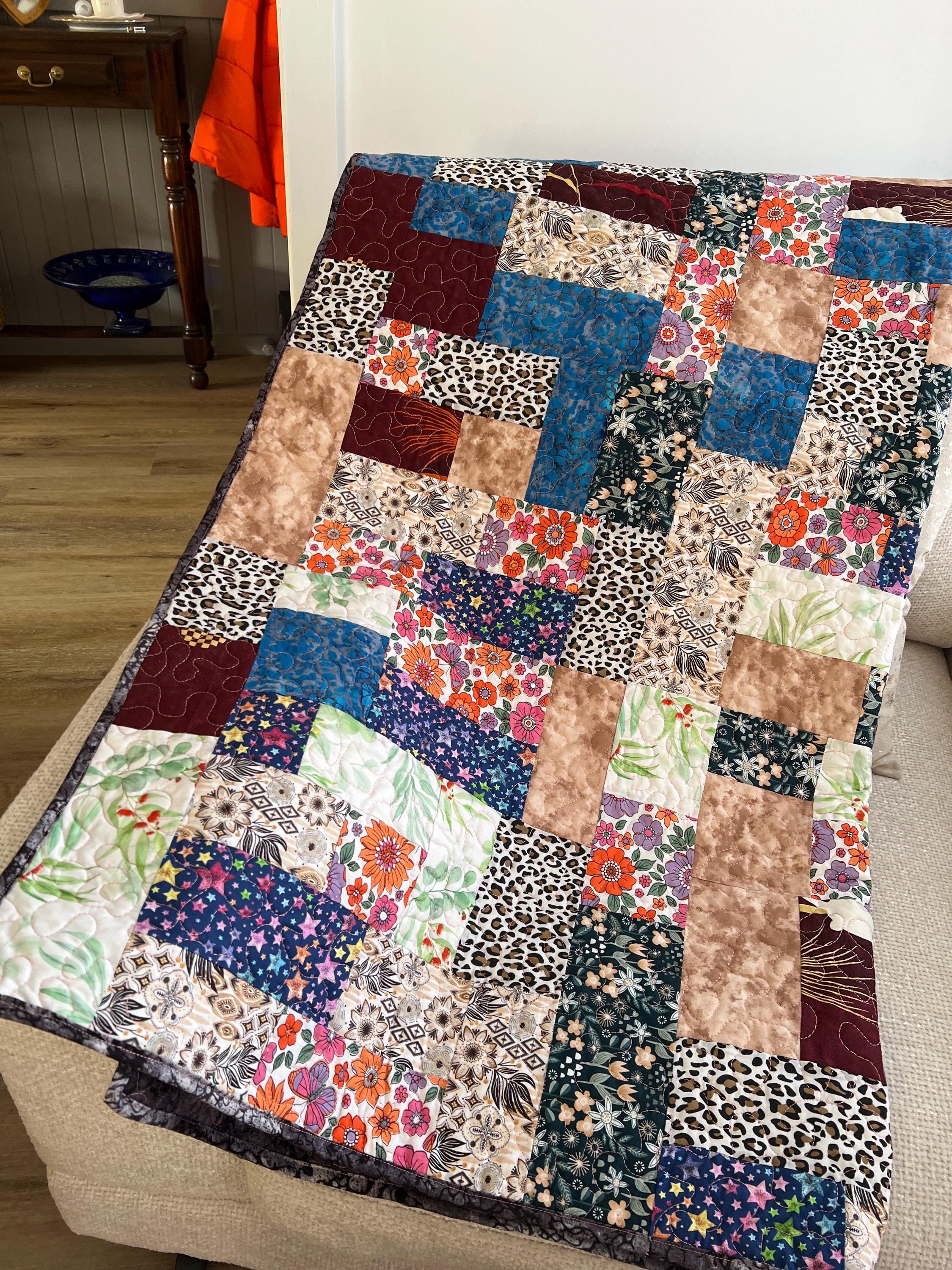 Fat Quarter Quilt Pattern: Easy Beginner Sewing (PDF Pattern) - Etsy