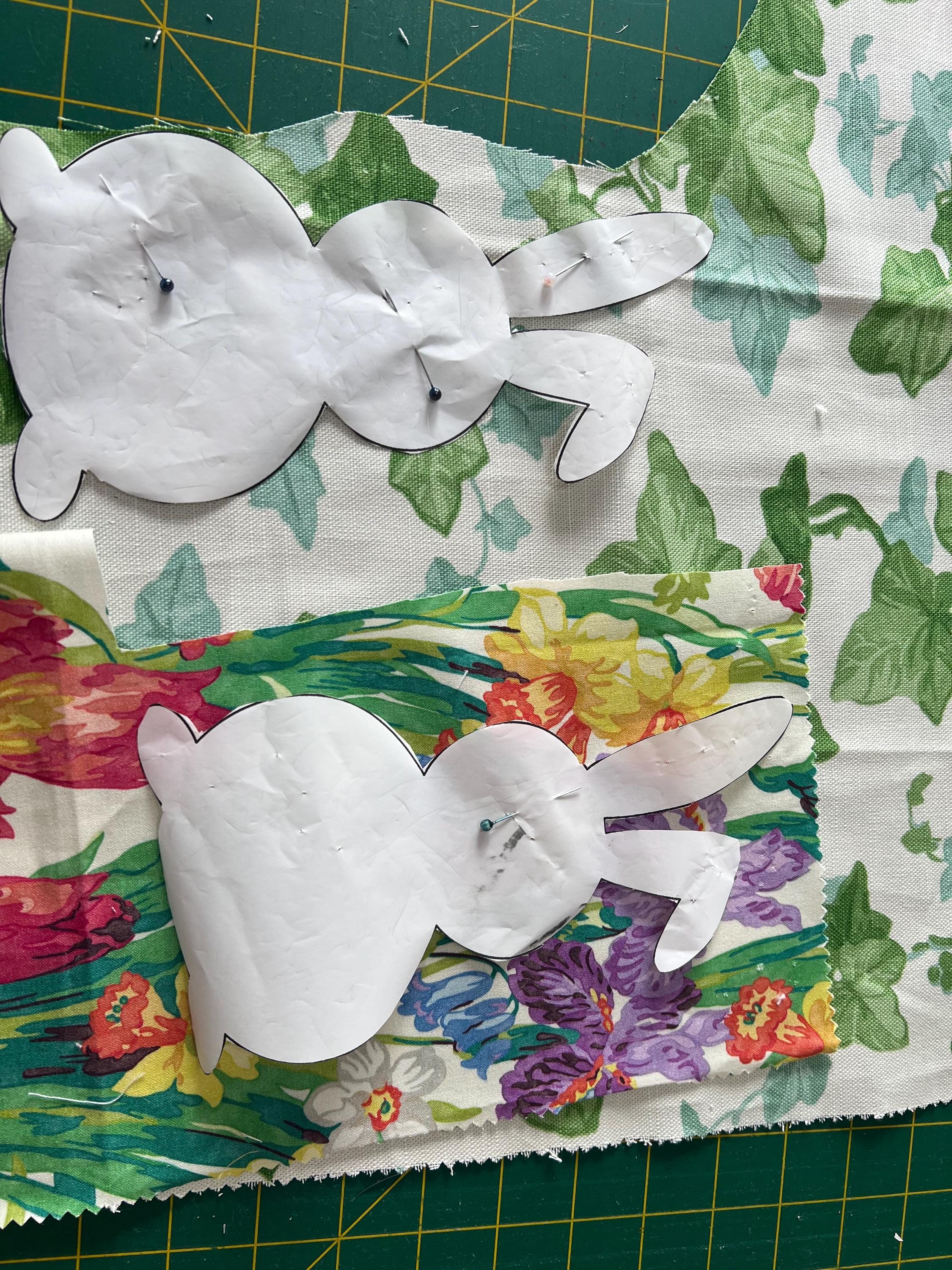 Easter Bunny Quilted Table Runner Pattern: Spring Decor (PDF Download ...