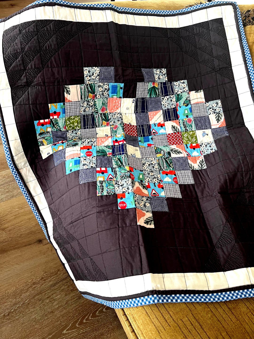 Simple Baby Quilt Pattern Easy Step by Step Pattern - Etsy