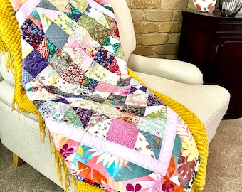 9-patch Disappearing Quilt Pattern PDF | Beginner-friendly Quilt Pattern | Modern Quilt Design ...