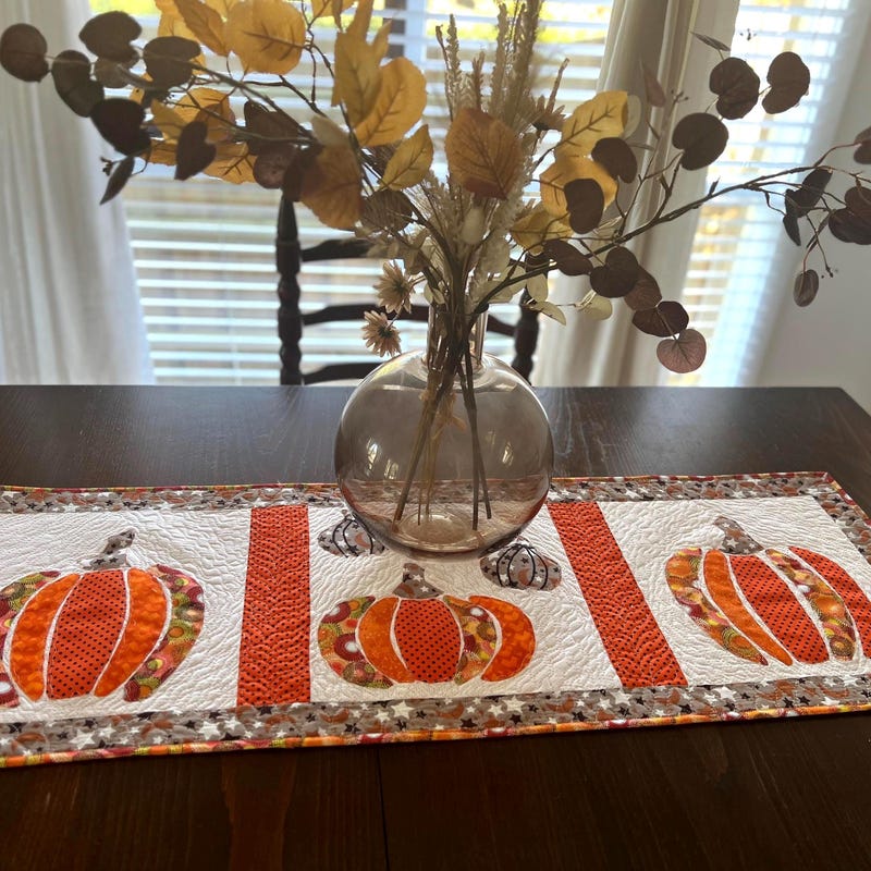 Halloween Table Runner Pattern - Etsy