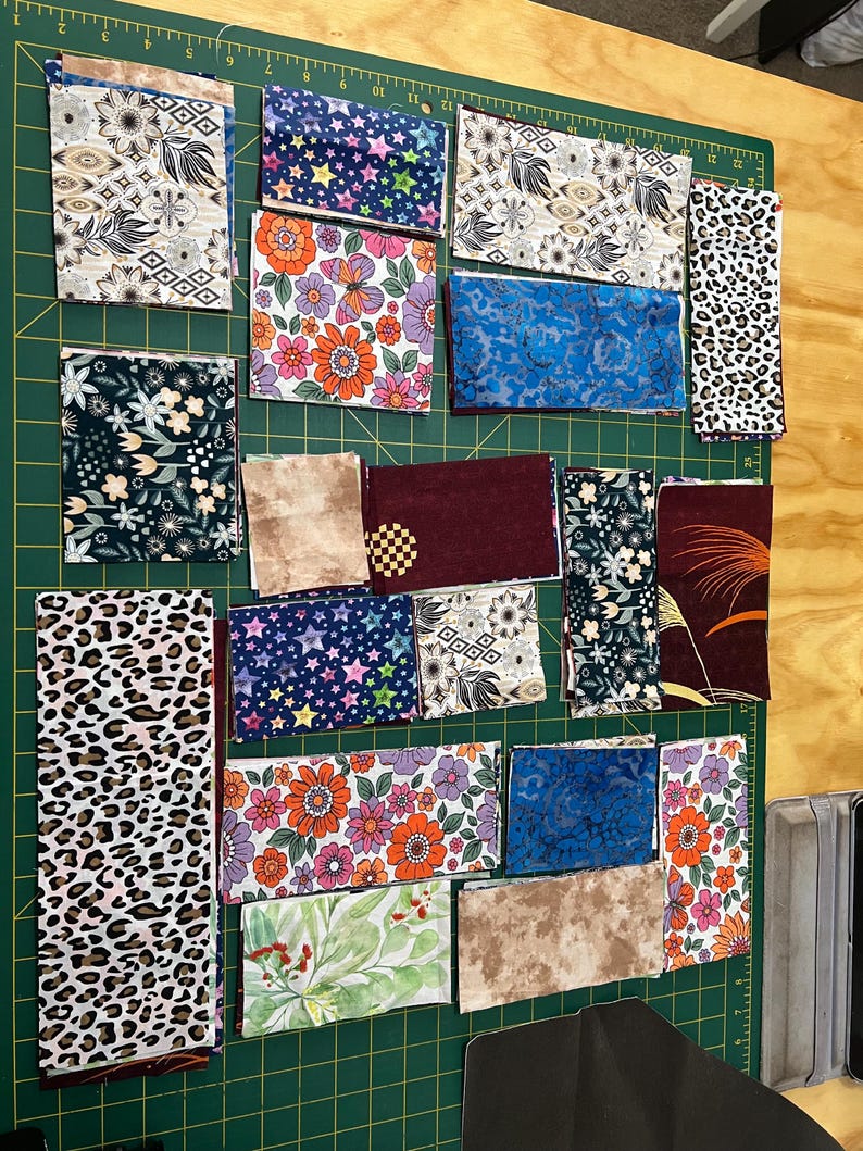 Fat Quarter Quilt Pattern: Easy Beginner Sewing (PDF Pattern) - Etsy