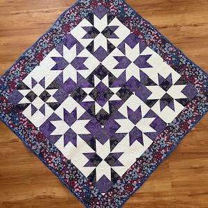 Disappearing Hourglass Star PATTERN QAYG Simple - Etsy