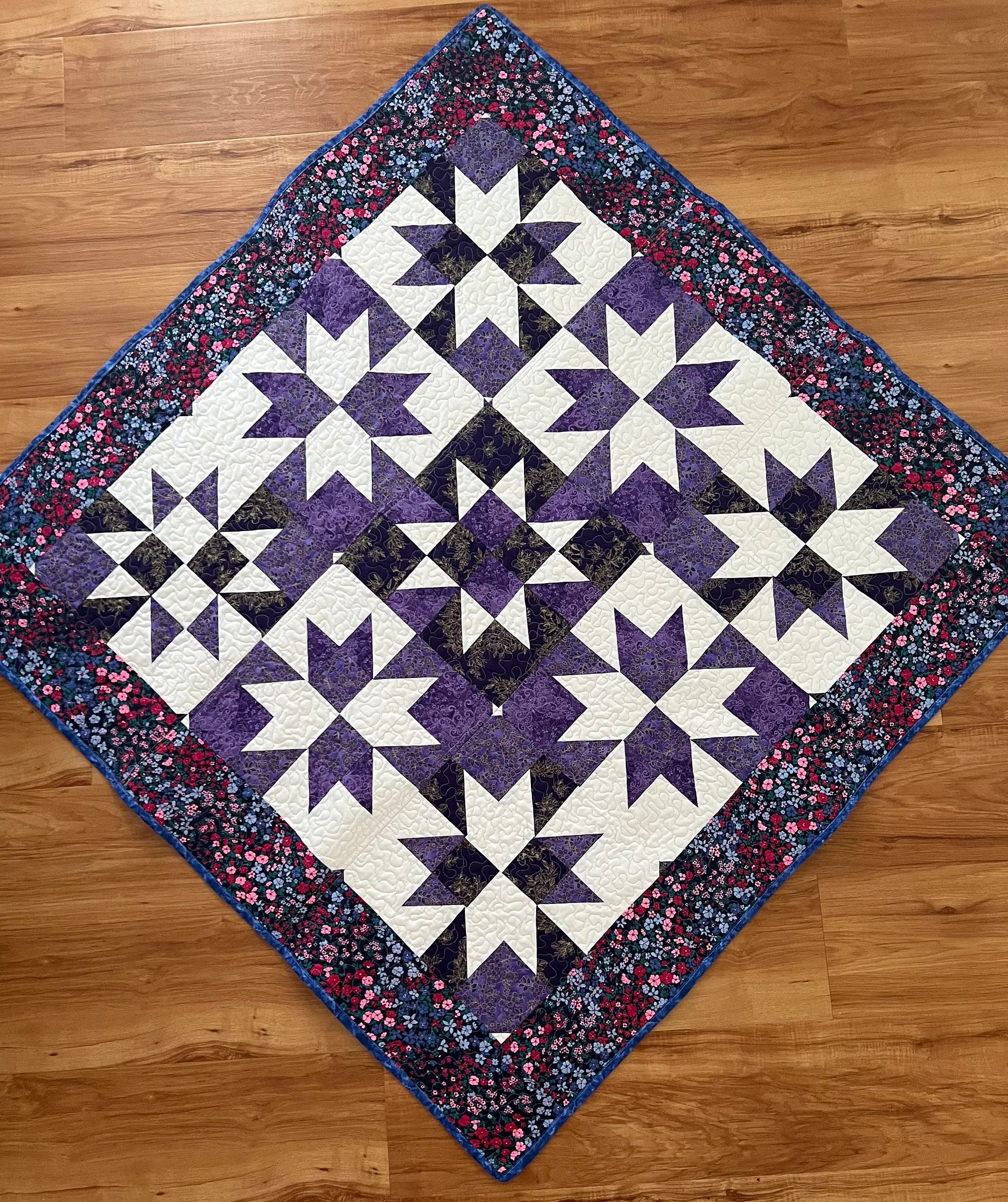 Disappearing Hourglass Star PATTERN QAYG Simple - Etsy