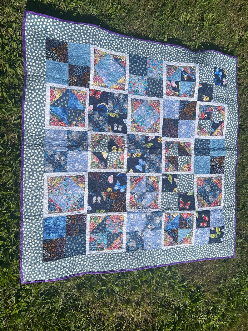 Handmade Quilt for Single Bed or Sofa or Picnic Table - Etsy