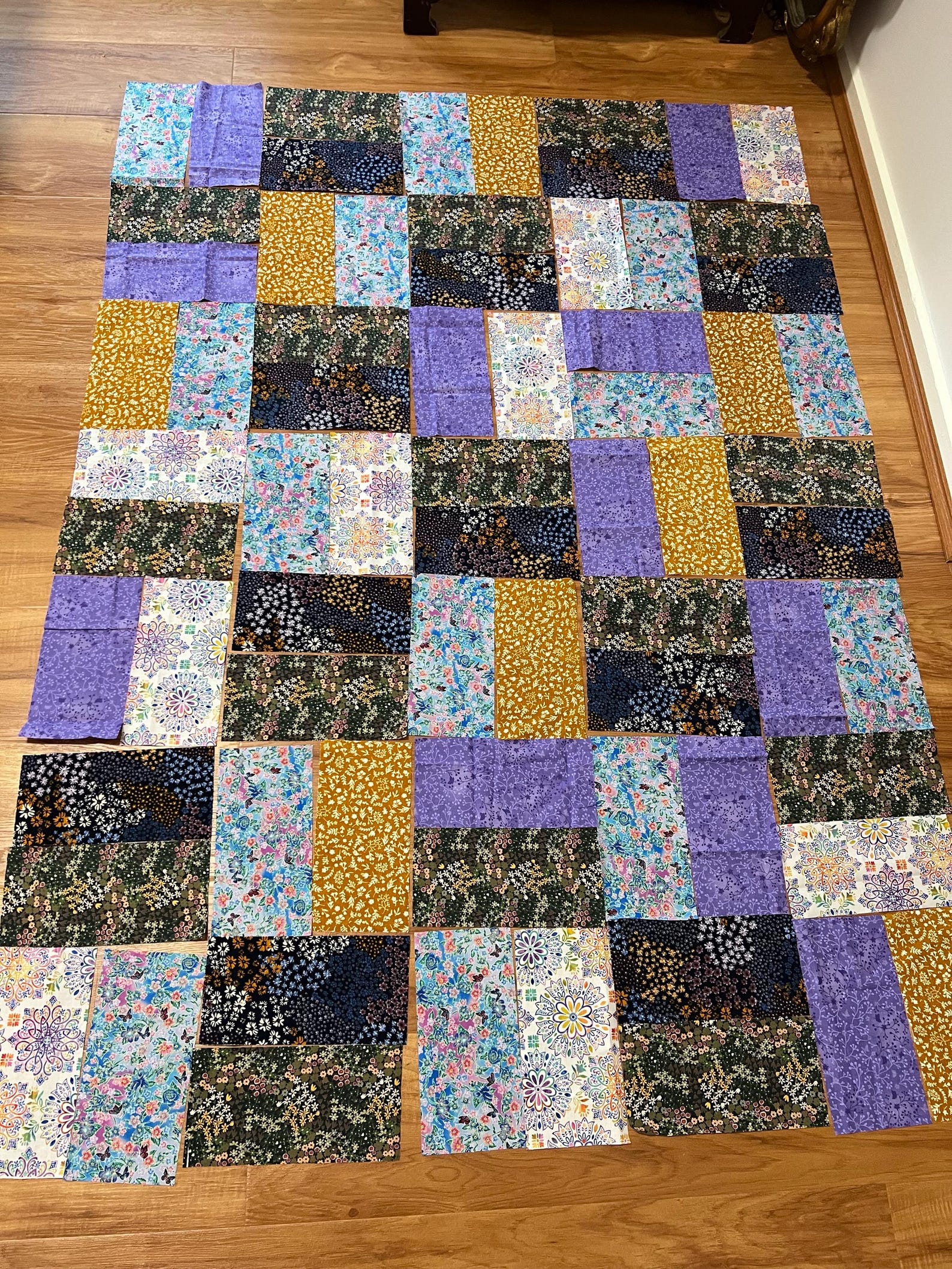 Layer Cake Sliced Stack Quilt Pattern: Fast Beginner Project (PDF) - Etsy