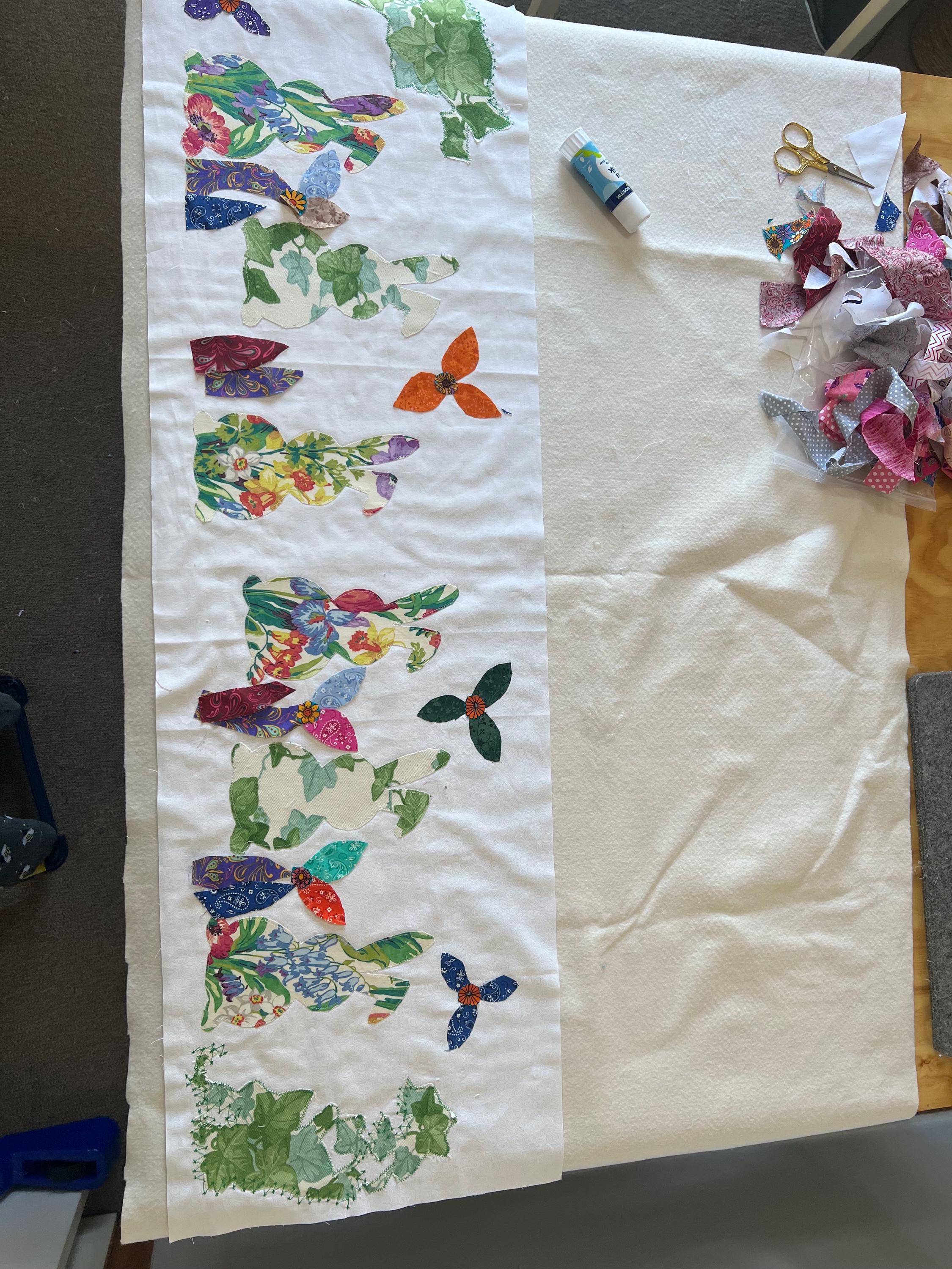 Easter Bunny Table Runner Pattern – PDF Sewing Quilt Tutorial – Spring ...