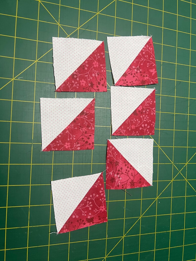 Double Saw Tooth Star Quilt Starburst Quilt Block Step by Step Simple ...