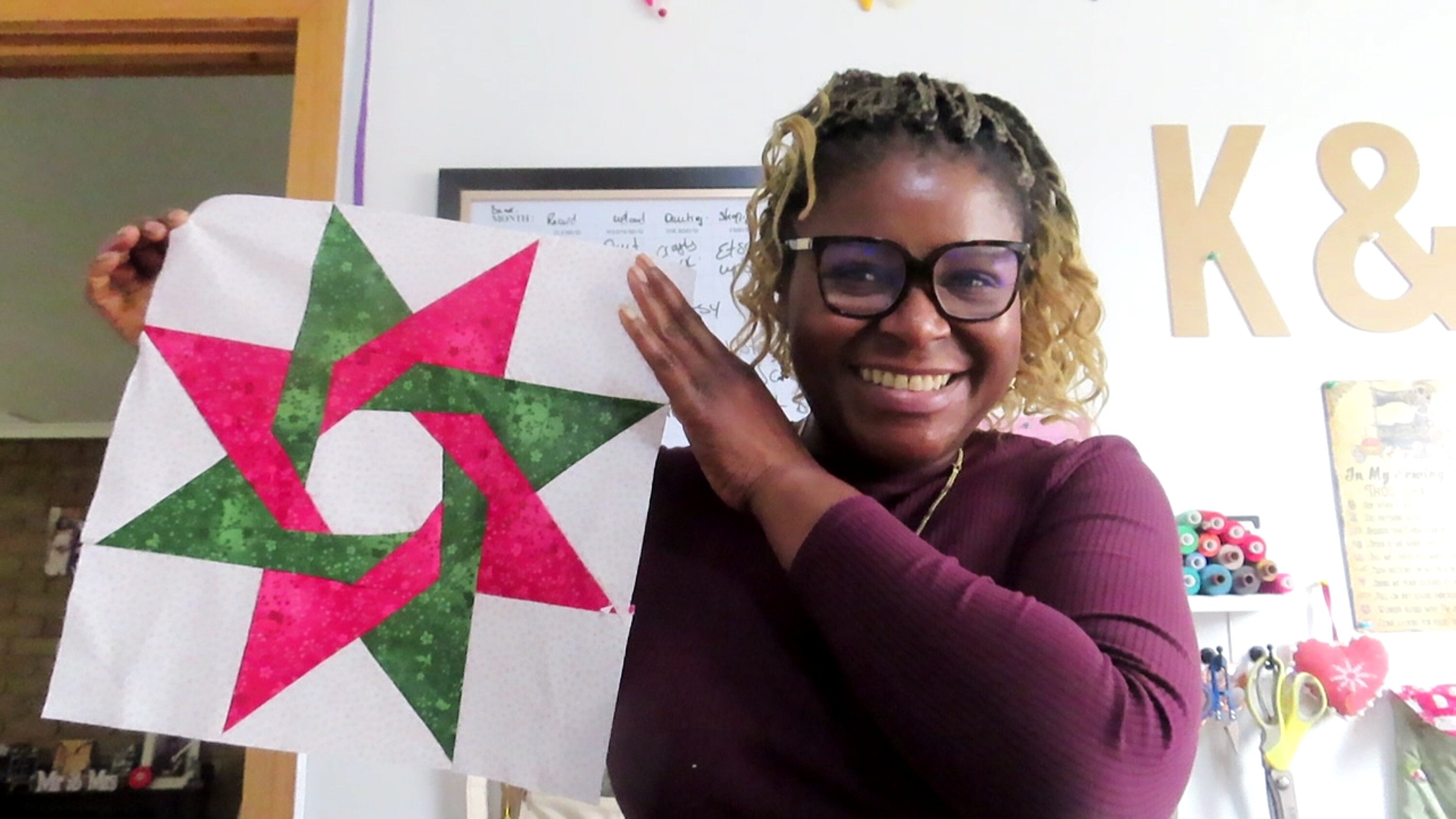 Spinning Star Quilt Block Pattern: Easy Step-by-step Instructions (PDF ...