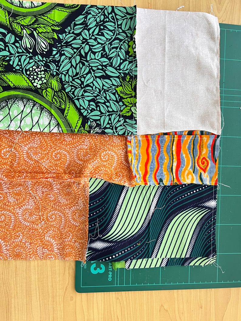 African Print Quilt Pattern | 5 Cuts Throw | PDF Quilting Pattern ...