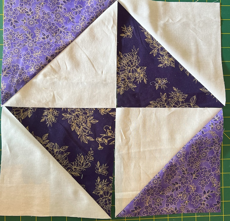 Disappearing Hourglass Star PATTERN QAYG Simple - Etsy