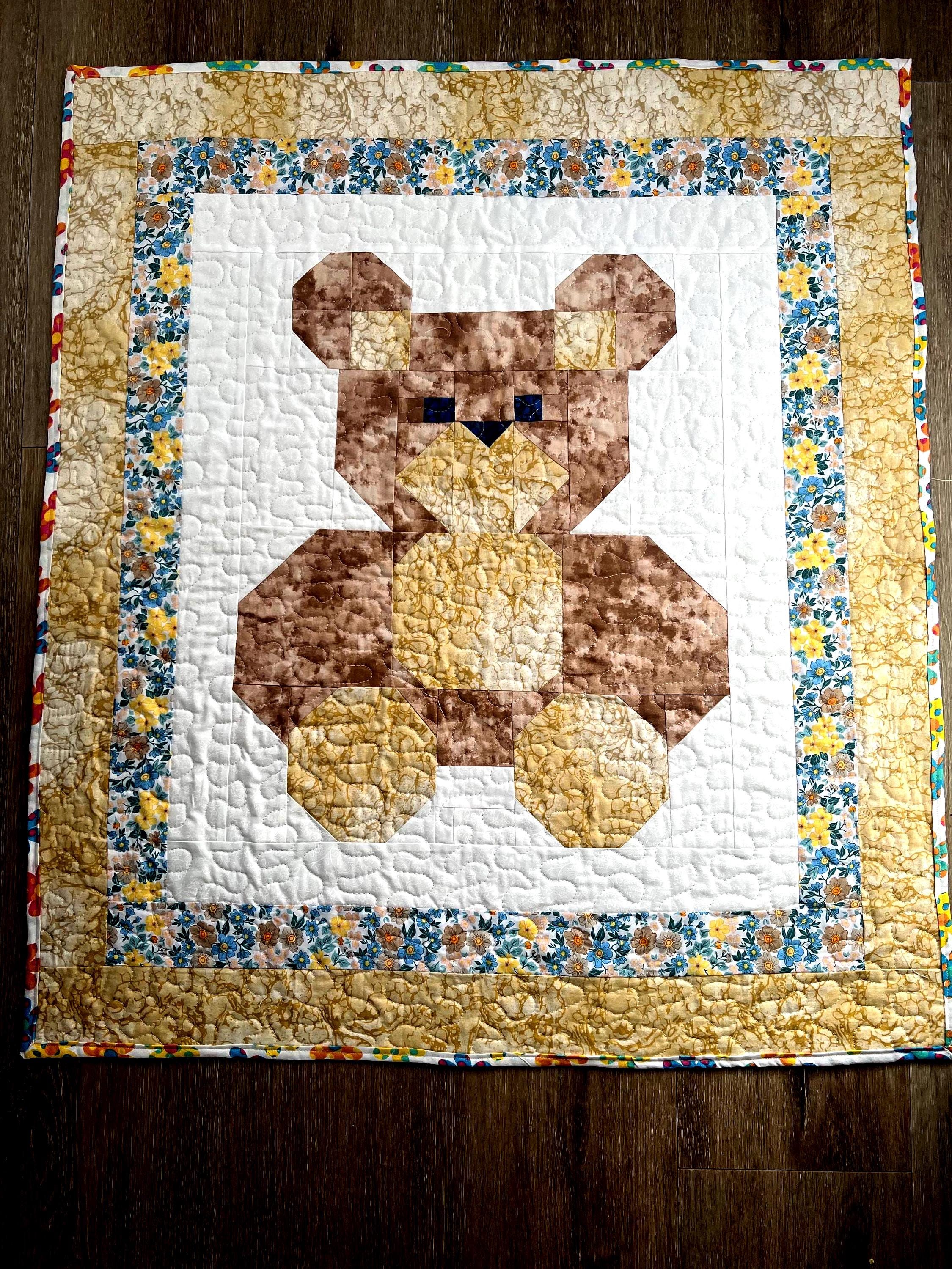 Teddy Bear Baby Quilt Patterns Giant Bear Paw Free Baby Quilt Pattern