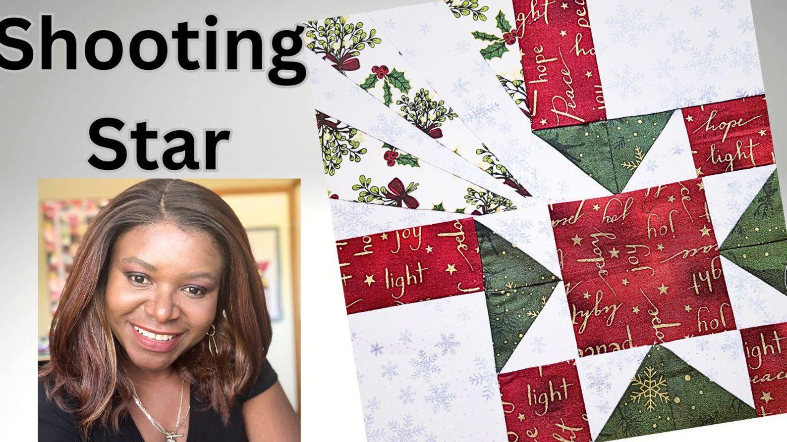 Shooting STAR Quilt Block Simple Step by Step Easy to Make Full Video ...