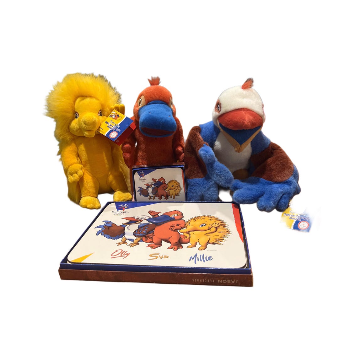 MATTEL Official 2000 Sydney Olympics Mascots, Olympic Toys. - Etsy UK