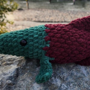 Salmon Crochet Plushie Amigurumi - Etsy