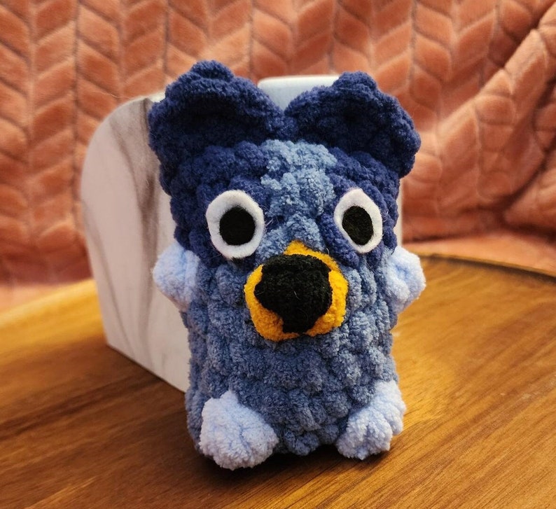Crochet Mini Bluey Plushie Amigurumi - Etsy