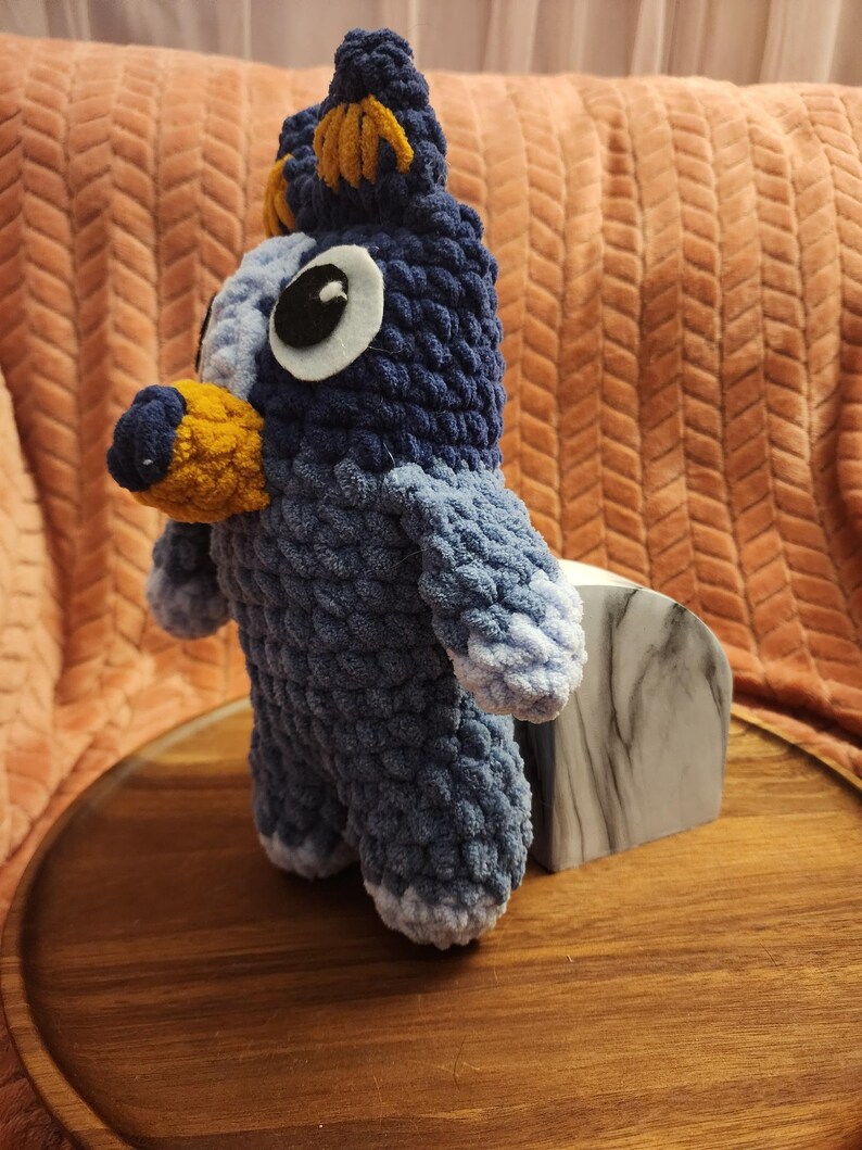 Crochet Small Bluey Plushie Amigurumi - Etsy
