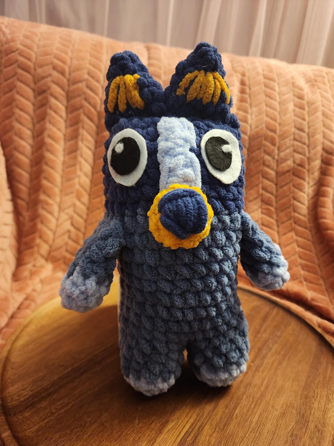 Crochet Small Bluey Plushie Amigurumi - Etsy
