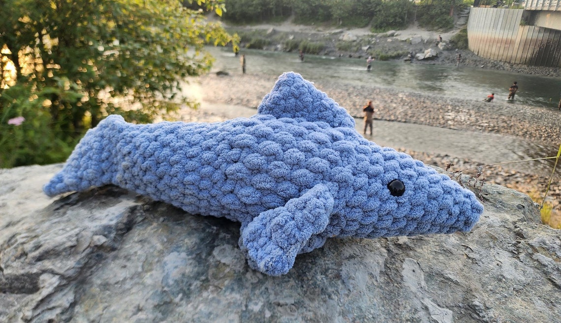 Salmon Crochet Plushie Amigurumi - Etsy