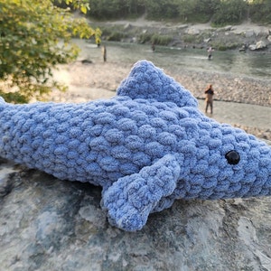 Salmon Crochet Plushie Amigurumi - Etsy