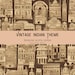 Vintage India Themed A4 Size Seamless Pattern Vintage Scrapbook Digital ...