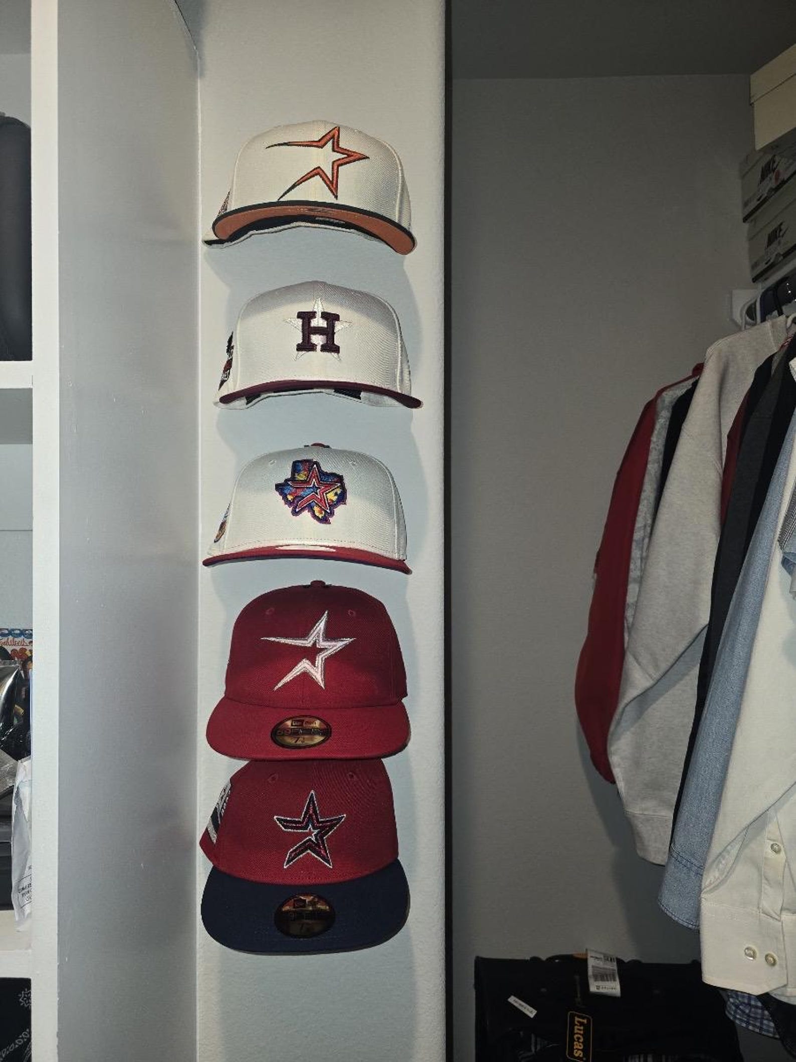 Hat Holder, Baseball Cap Holder Mount, Hat Collection Display - Etsy