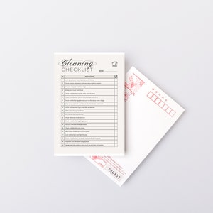 Editable Cleaning Checklist, Customizable Home Maintenance Planner ...