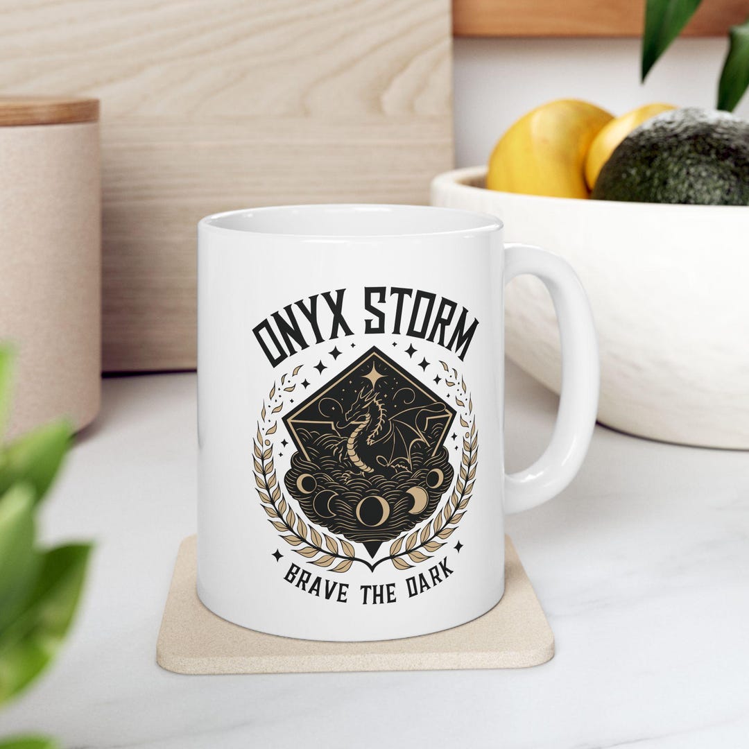 Onyx Storm Mug Fourth Wing-inspired Drinkware - Etsy