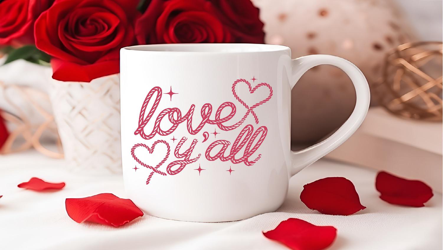 Western Valentine Lasso Love Yall PNG - Etsy