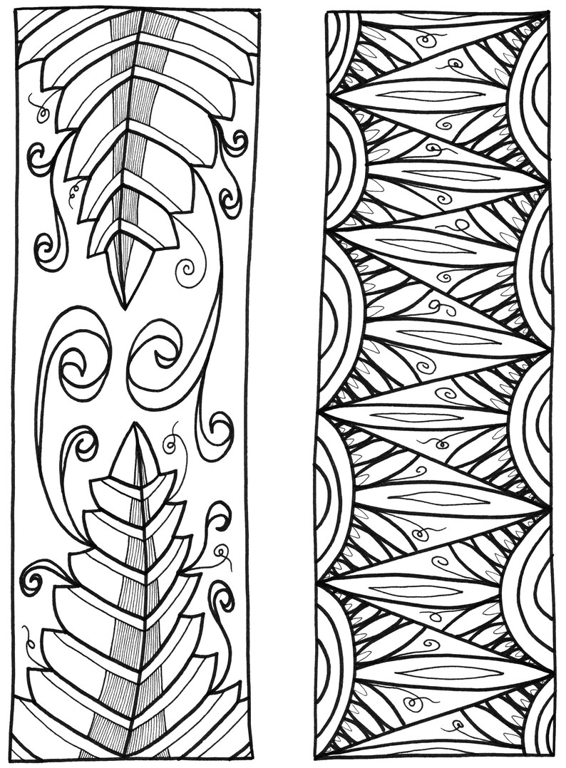 Sunshine and Nature Printable Coloring Pages - Etsy
