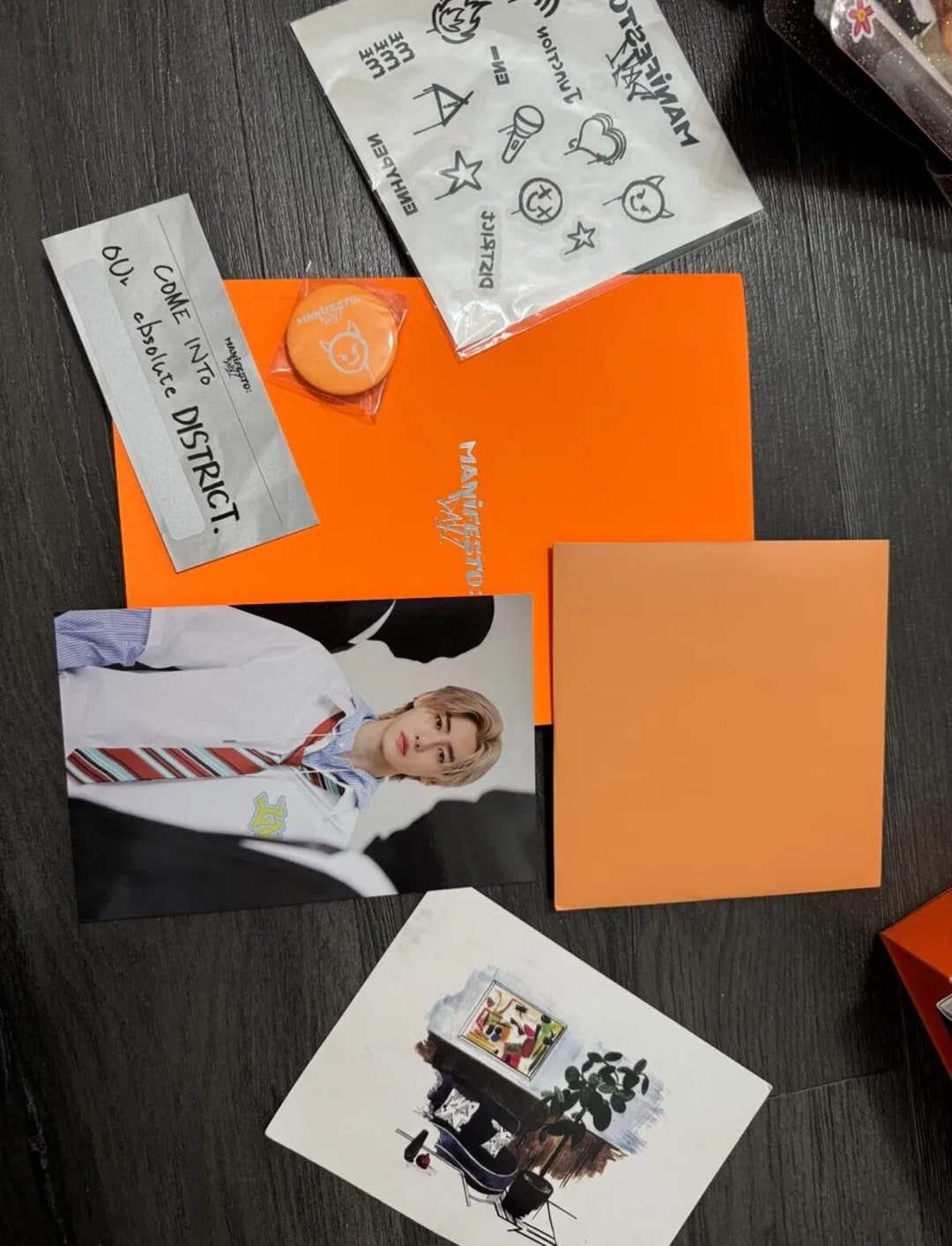 OFFICIAL ENHYPEN ‘manifesto: Day 1’ Album With Photo Cards and All ...