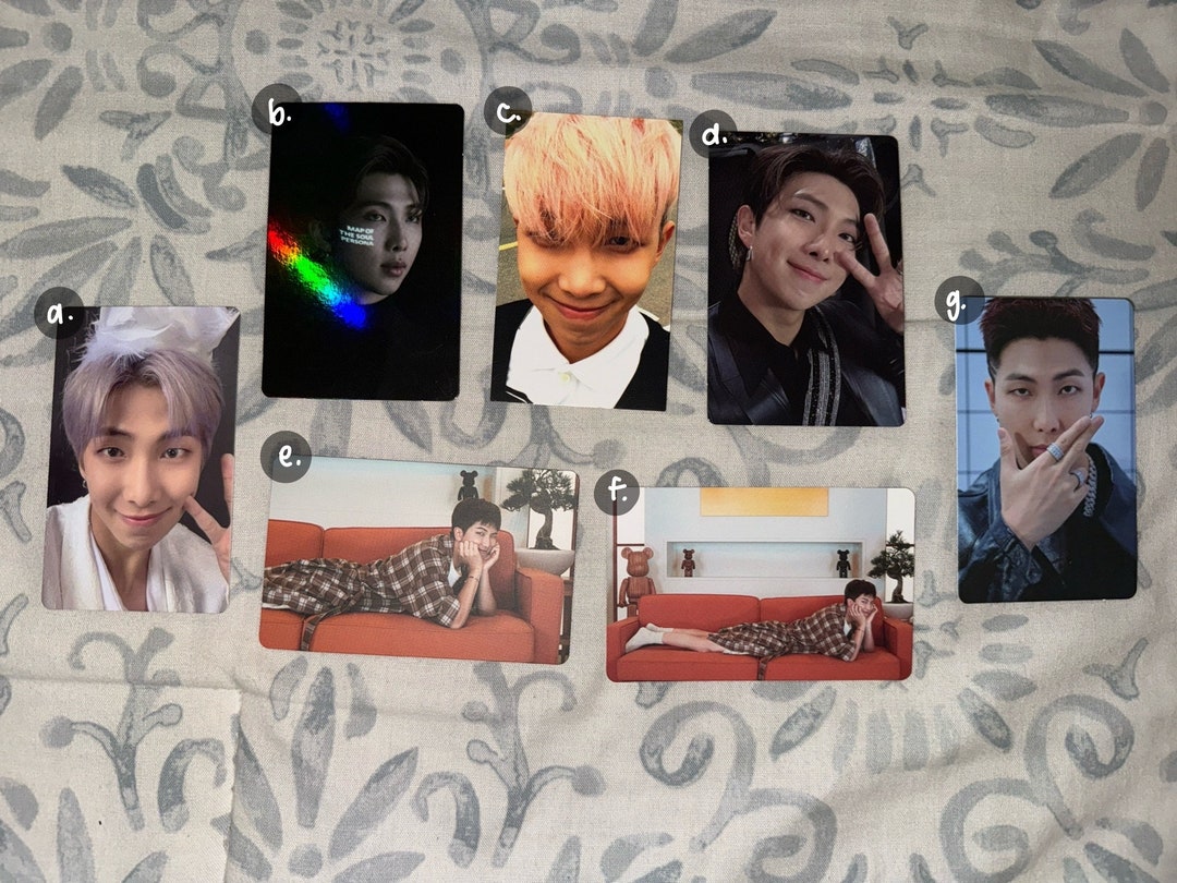 Reselling BTS OFFICIAL Photocards - Etsy UK