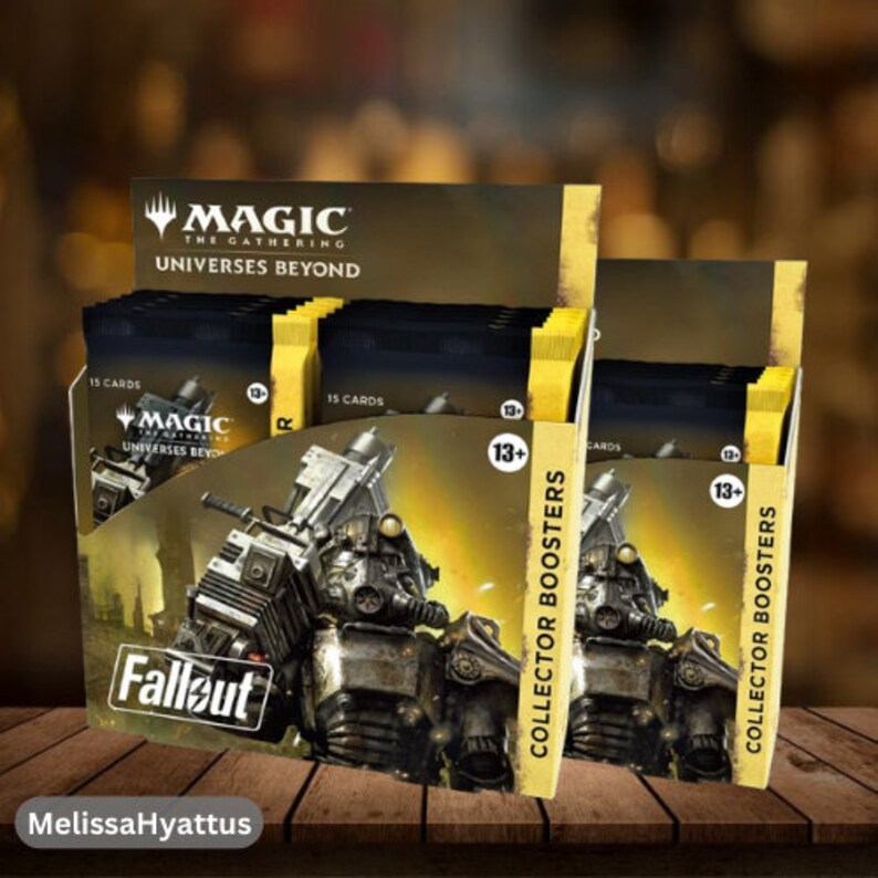 The Gathering Fallout Collector Booster Box 12 Packs 180 Cards - Etsy