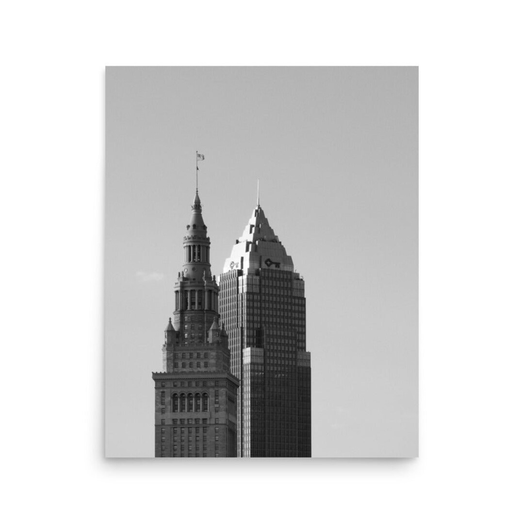 Cleveland Buildings Photo Print (downtown) - Etsy