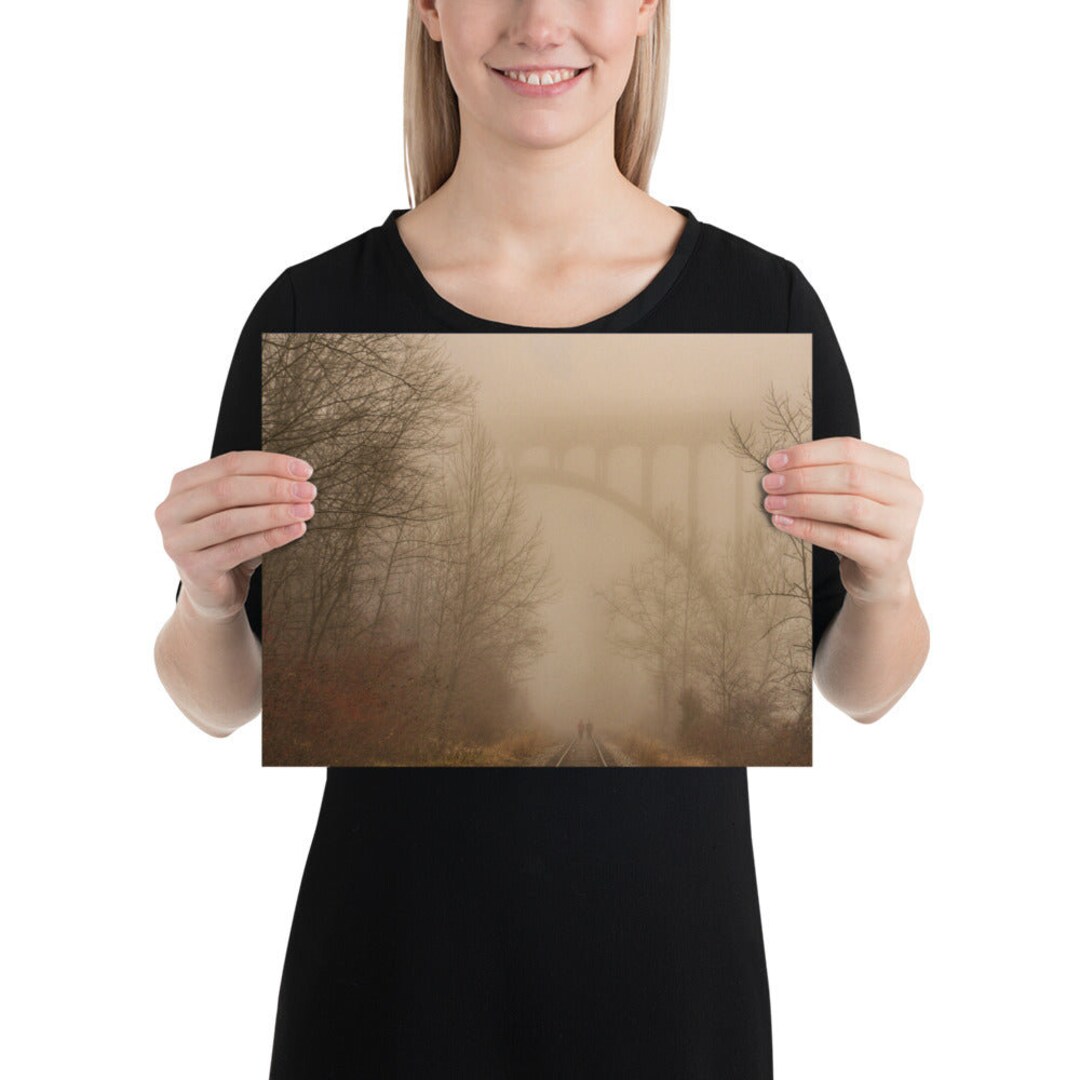 Railroad Track and Bridge Poster Print Friendship Photo - Etsy