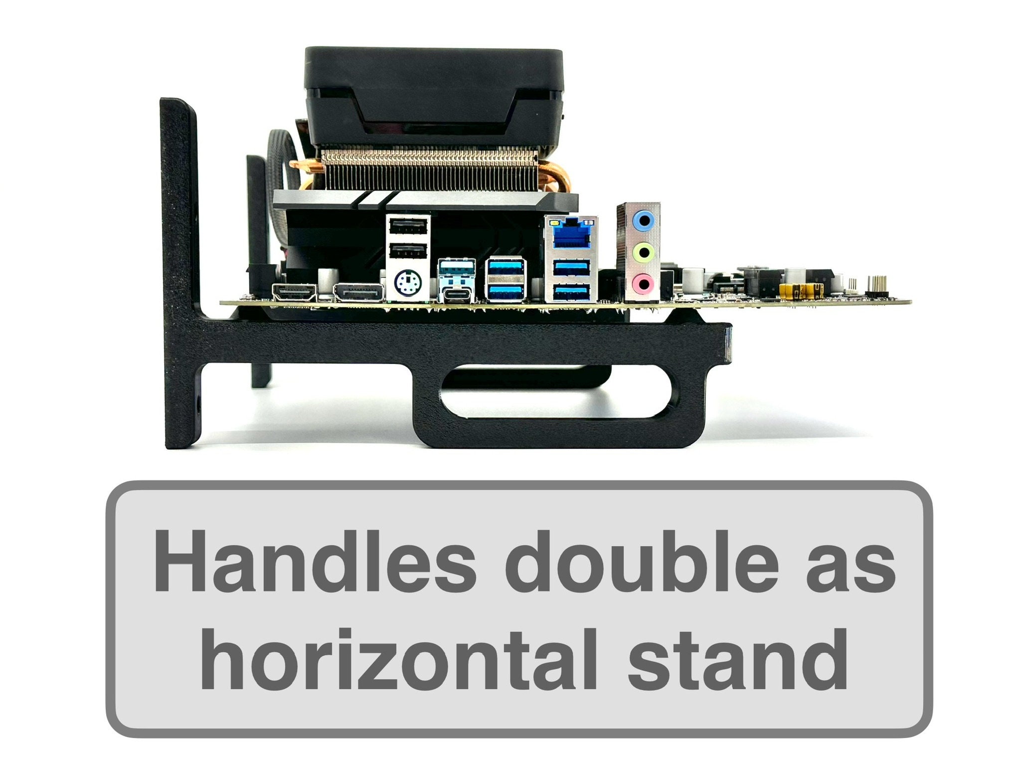 Premium Threaded 90 Degree Vertical or Horizontal ATX/ITX Motherboard ...