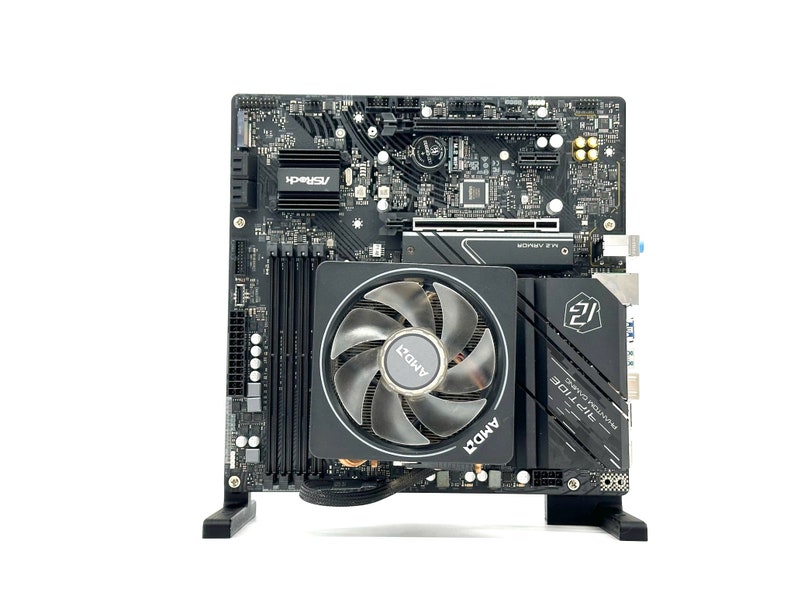Premium Threaded 90 Degree Vertical or Horizontal ATX/ITX Motherboard ...
