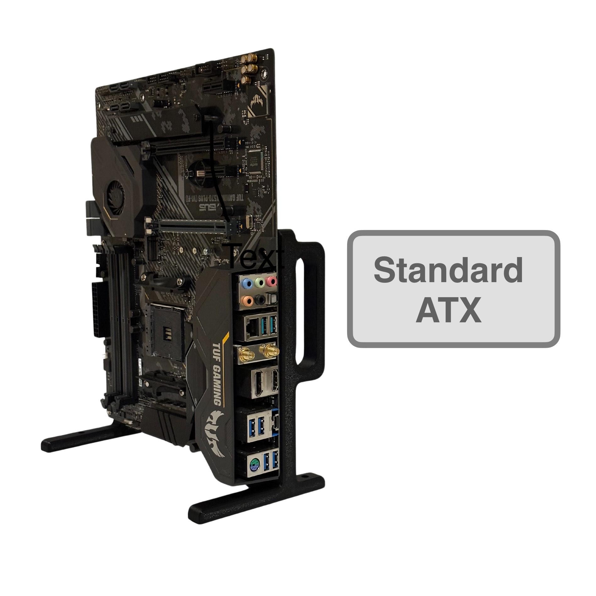 Premium Threaded 90 Degree Vertical or Horizontal ATX/ITX Motherboard ...