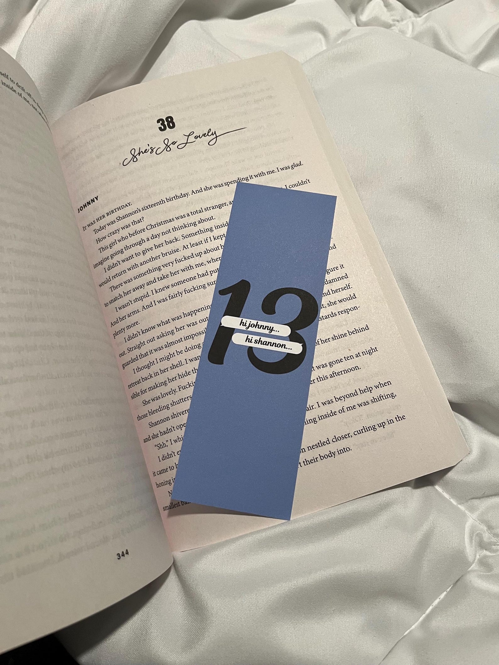 Johnny Kavanagh Bookmark: Binding 13, Boys of Tommen Inspired - Etsy